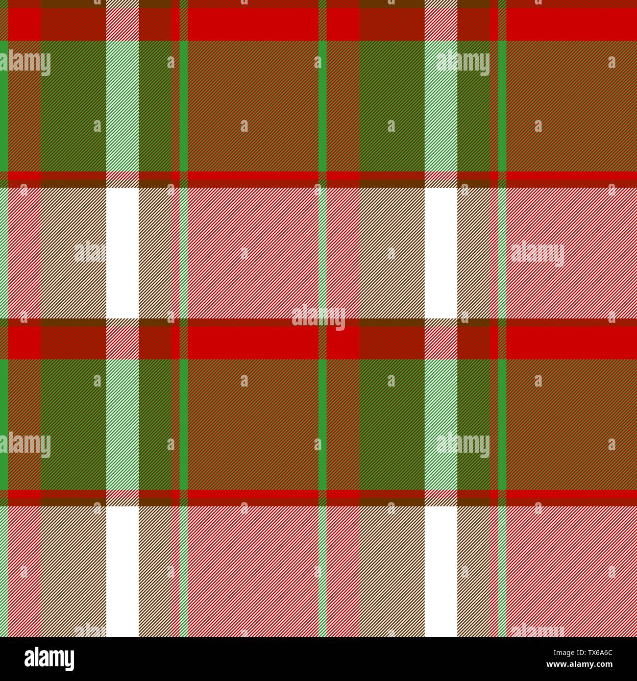 Color plaid fabric texture seamless pattern. Vector illustration Stock ...