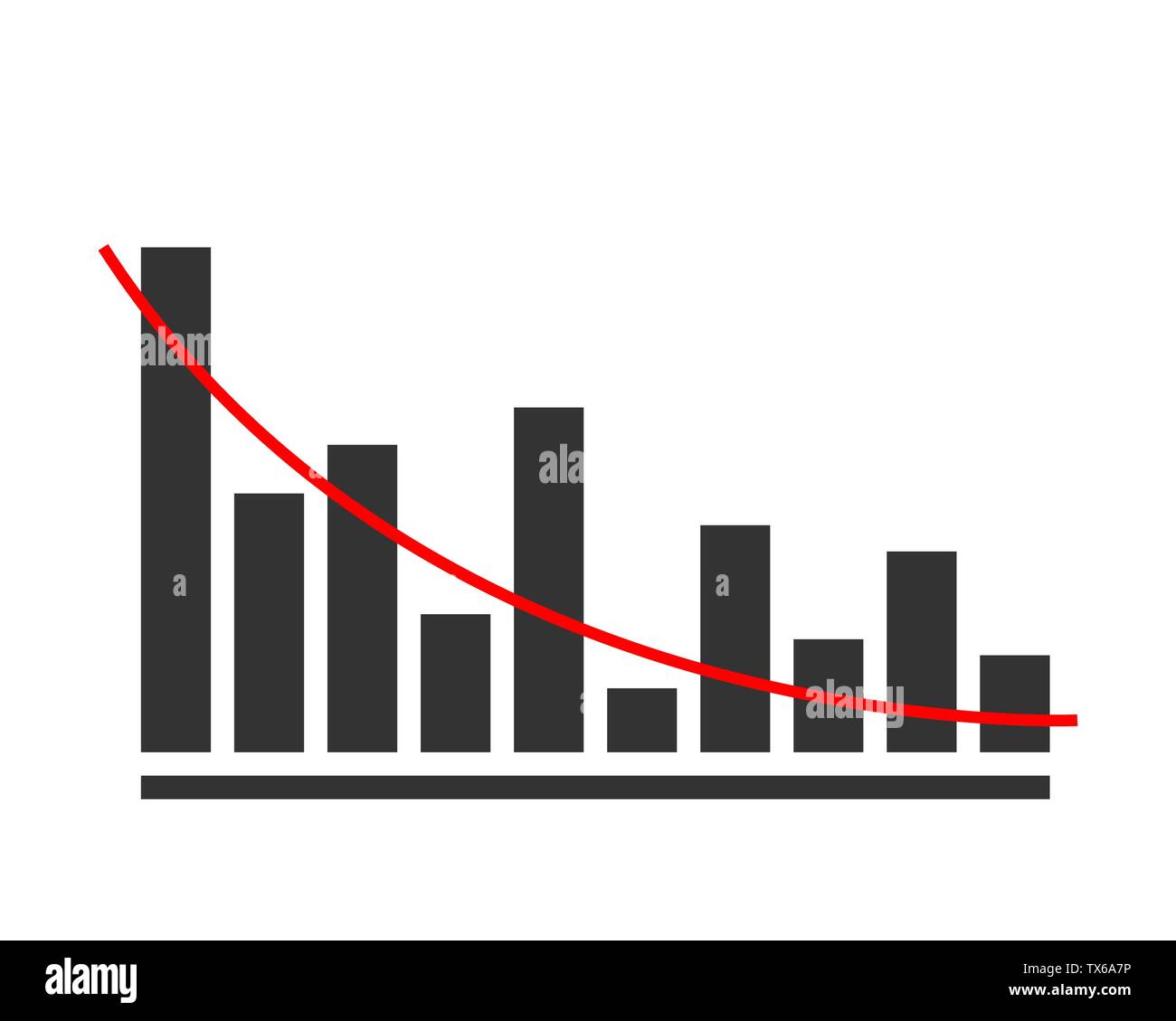 Infographic chart graphics diagram charts Cut Out Stock Images ...