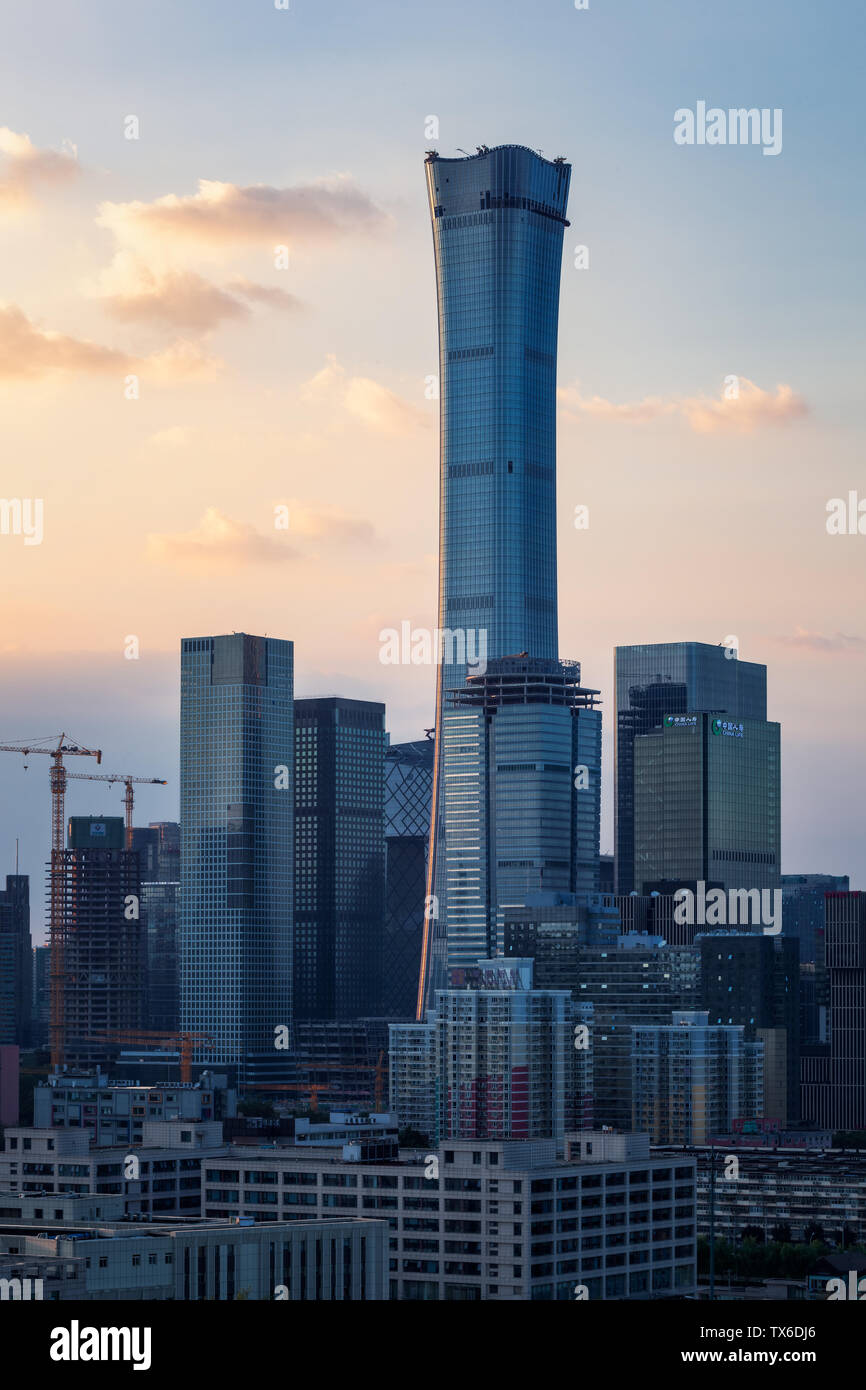 Modern structure and pollution beijing and china zun hi-res stock ...