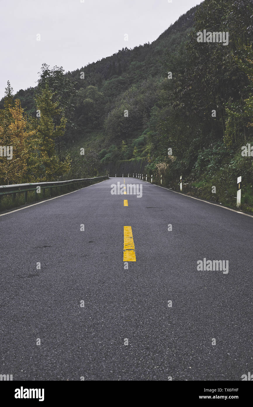 Highway panshan road scenery hi-res stock photography and images - Alamy