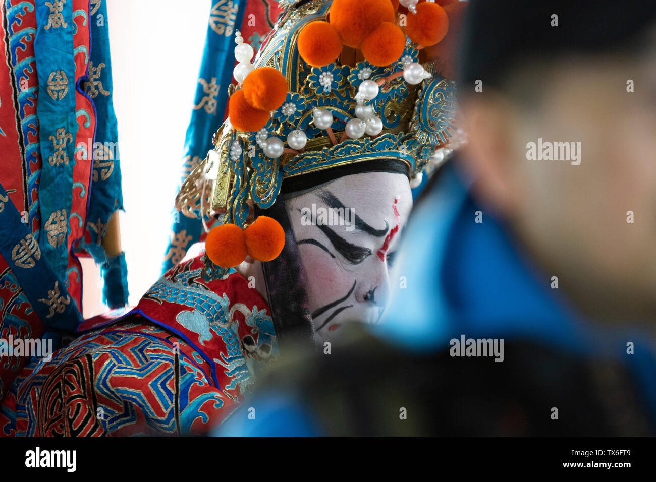 Peking Opera Face Stock Photo - Alamy