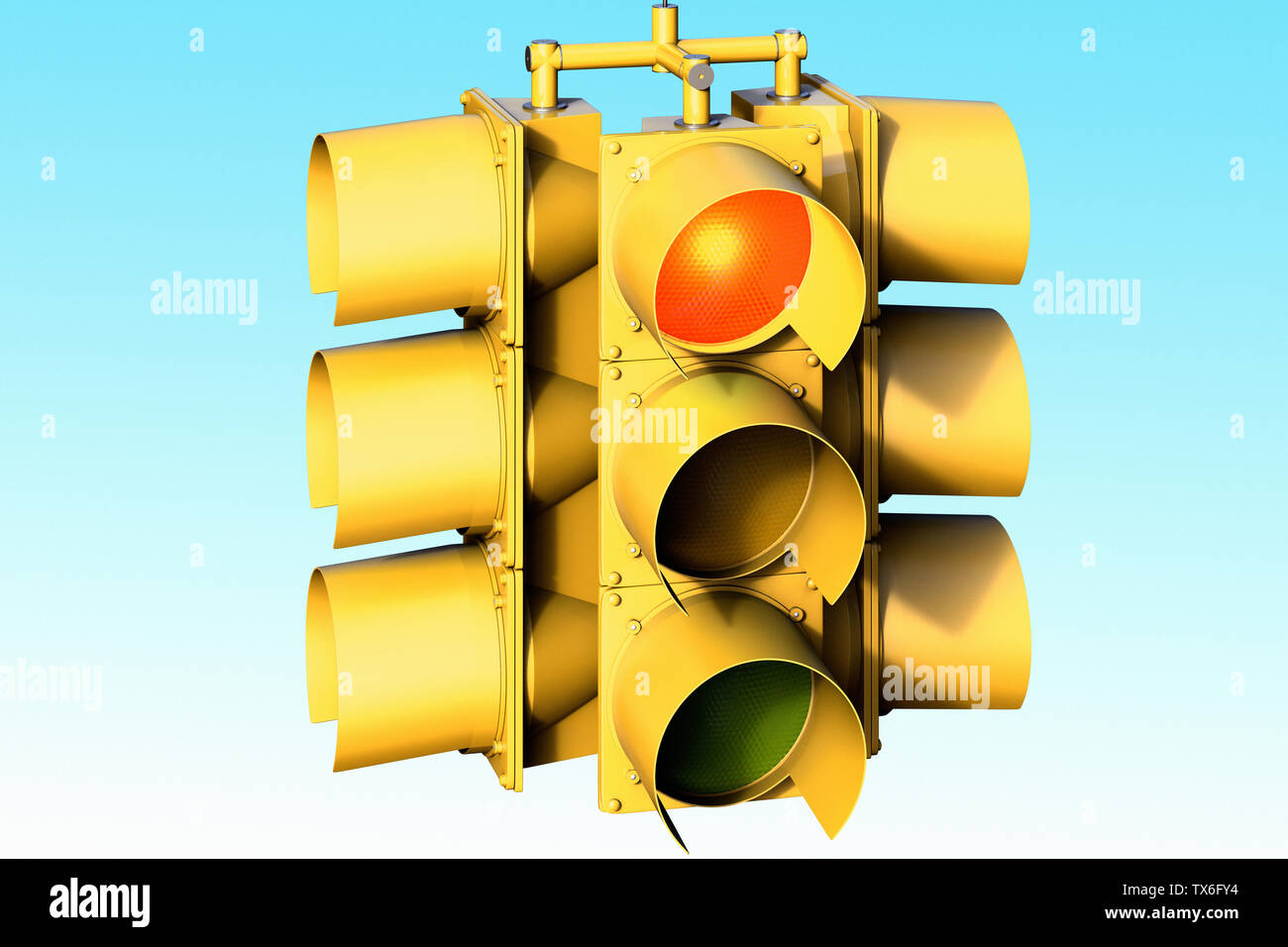 Hanging traffic light hi-res stock photography and images - Alamy