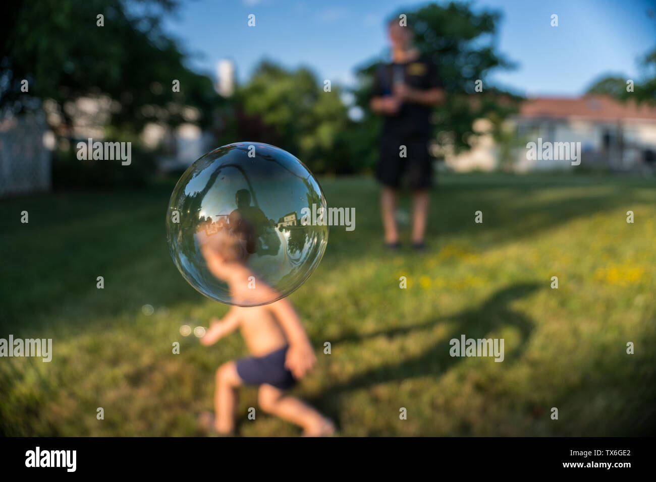 Boy In A Bubble High Resolution Stock Photography and Images - Alamy