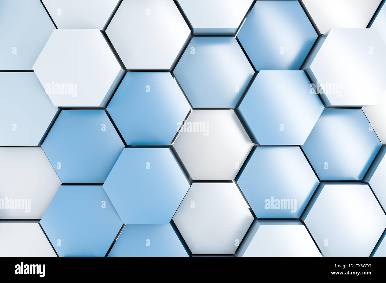Hexagonal square combination, technology-sensitive background, three ...