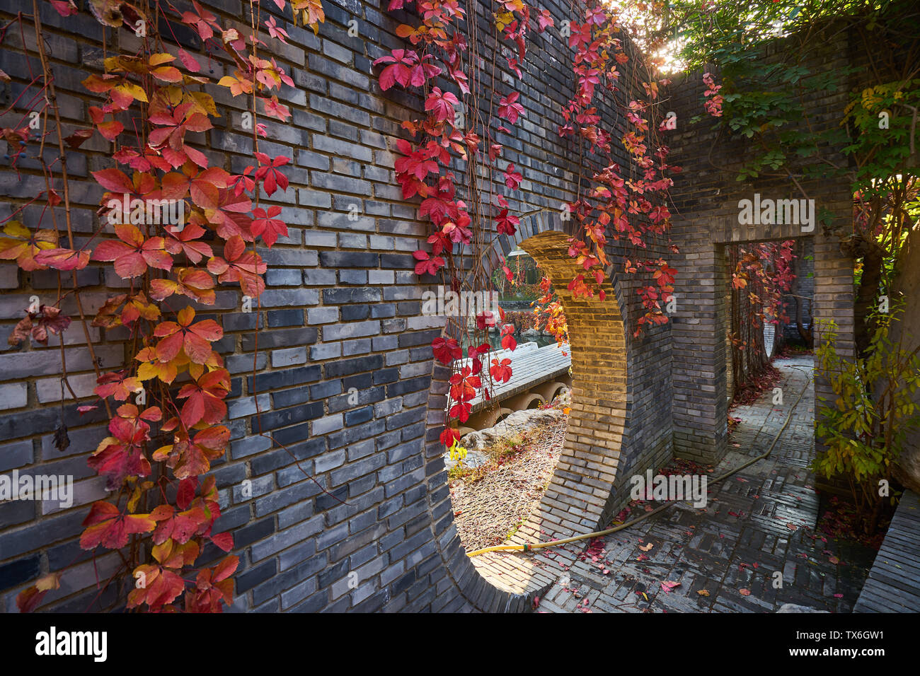 The Red Brick Museum Stock Photo - Alamy