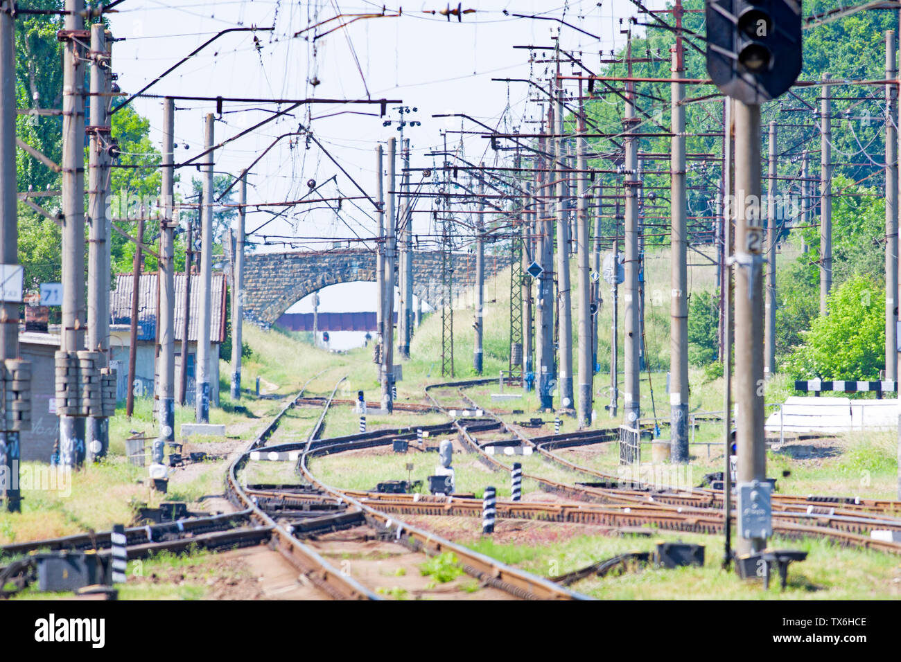 Construction of high speed train hi-res stock photography and images ...