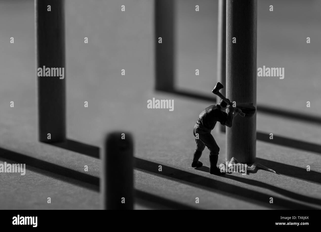 Portrait creative man woman Black and White Stock Photos & Images - Alamy