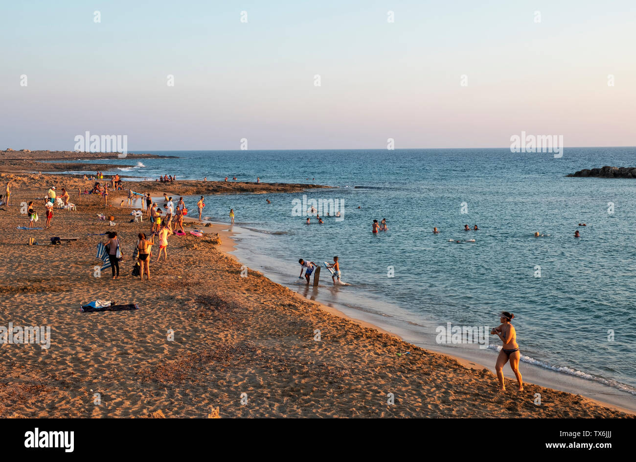 Venus beach, Paphos, Cyprus Stock Photo - Alamy