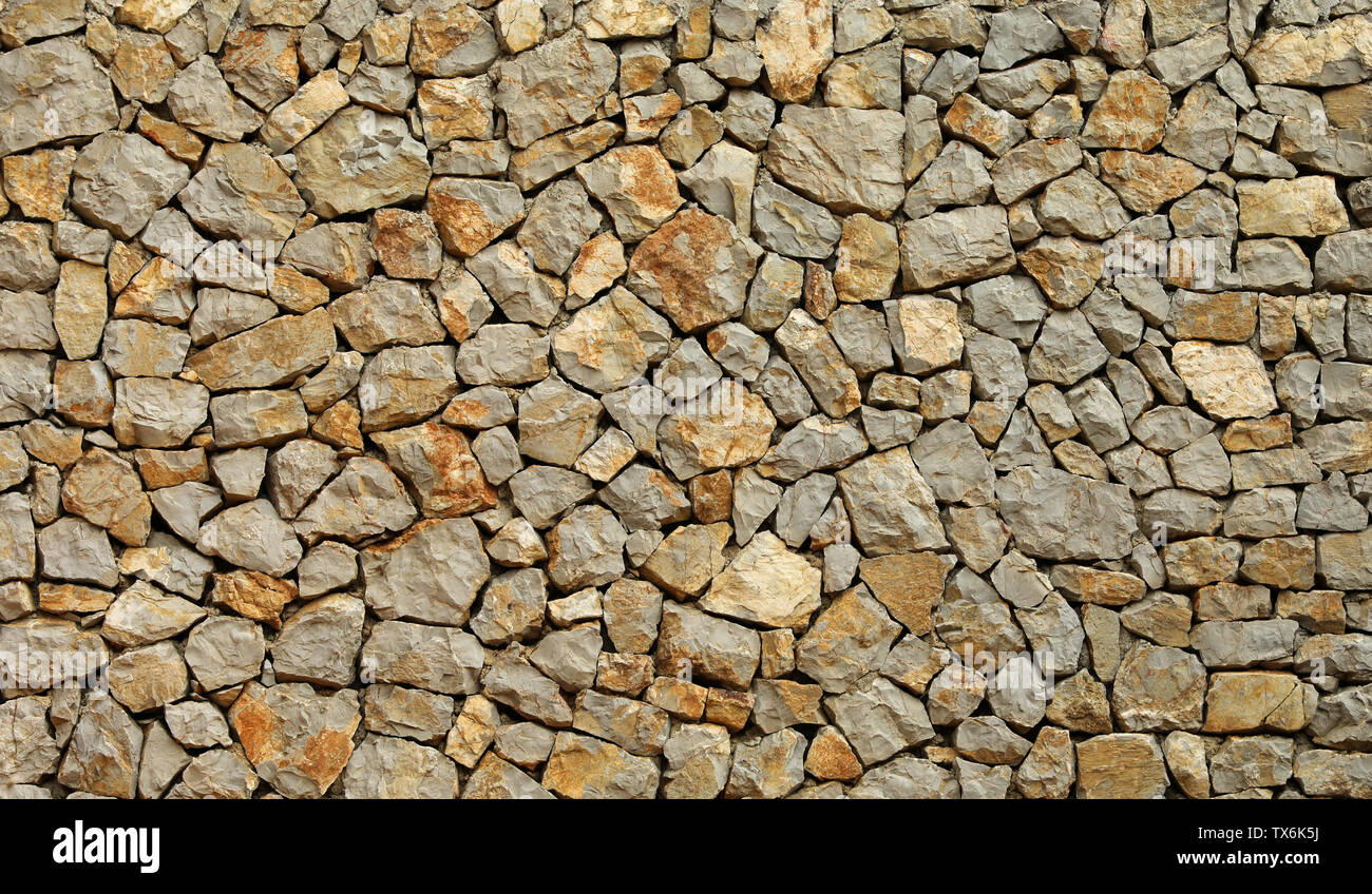 Natural stone wall Stock Photo - Alamy