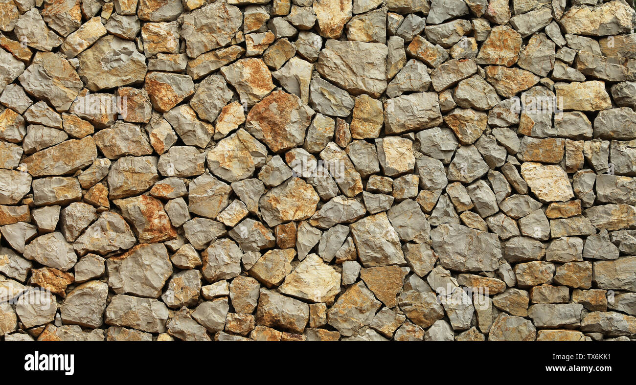Natural stone wall Stock Photo - Alamy