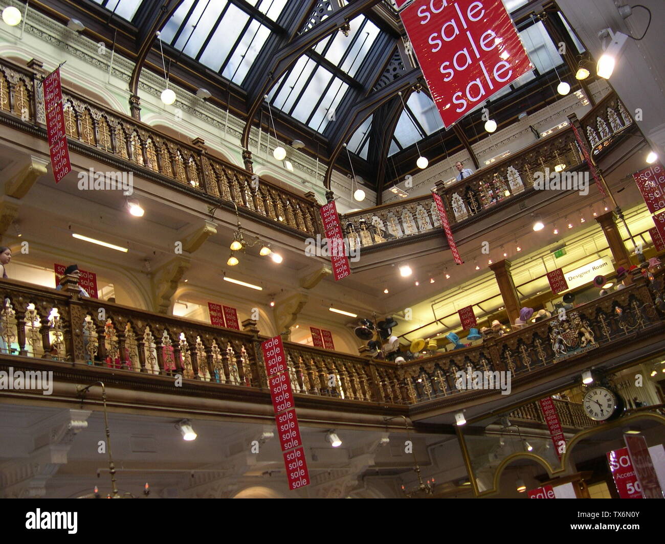 Interior of jenners department store hi-res stock photography and ...