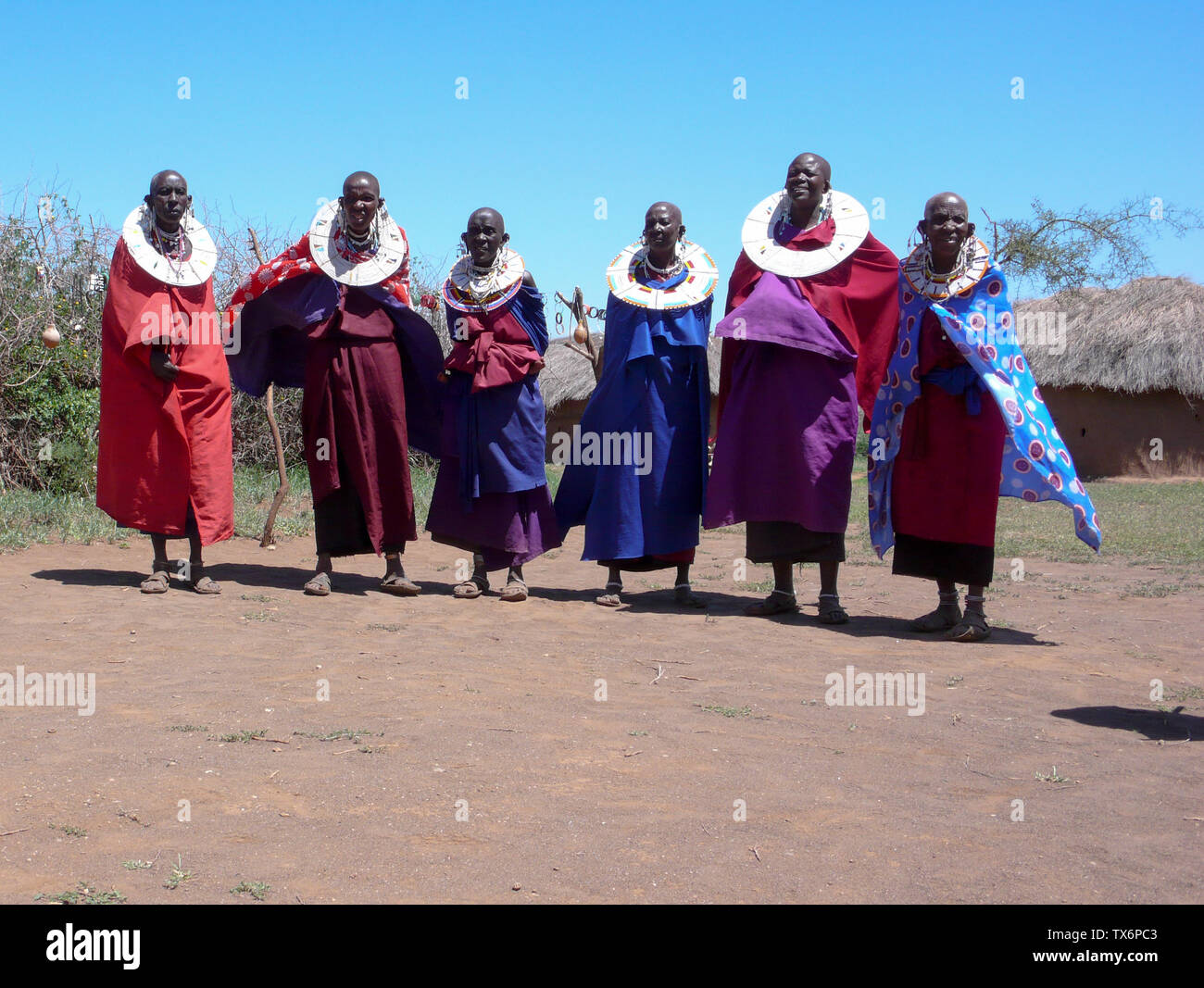 African tribe in tribal garb hi-res stock photography and images - Alamy