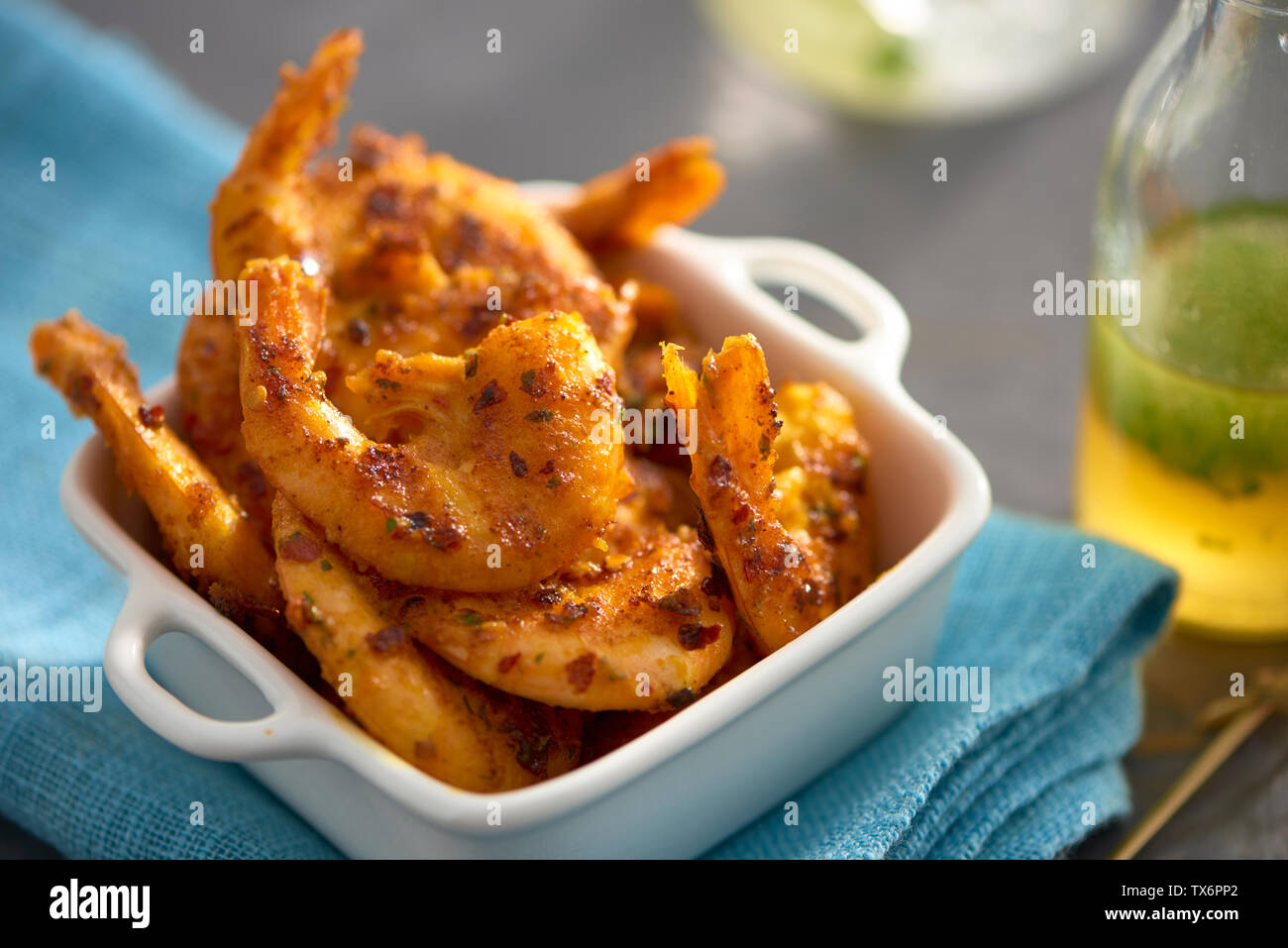 fire cracker king prawns Stock Photo - Alamy