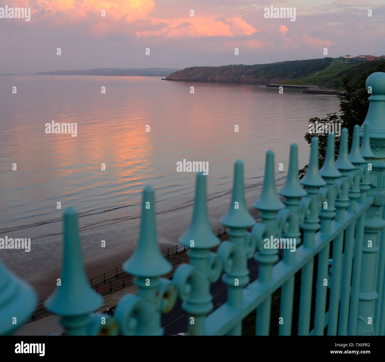 Scarborough Spa bridge - UK Stock Photo - Alamy