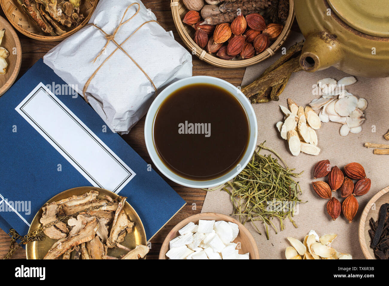 traditional Chinese medicine,Chinese medicine books Stock Photo - Alamy