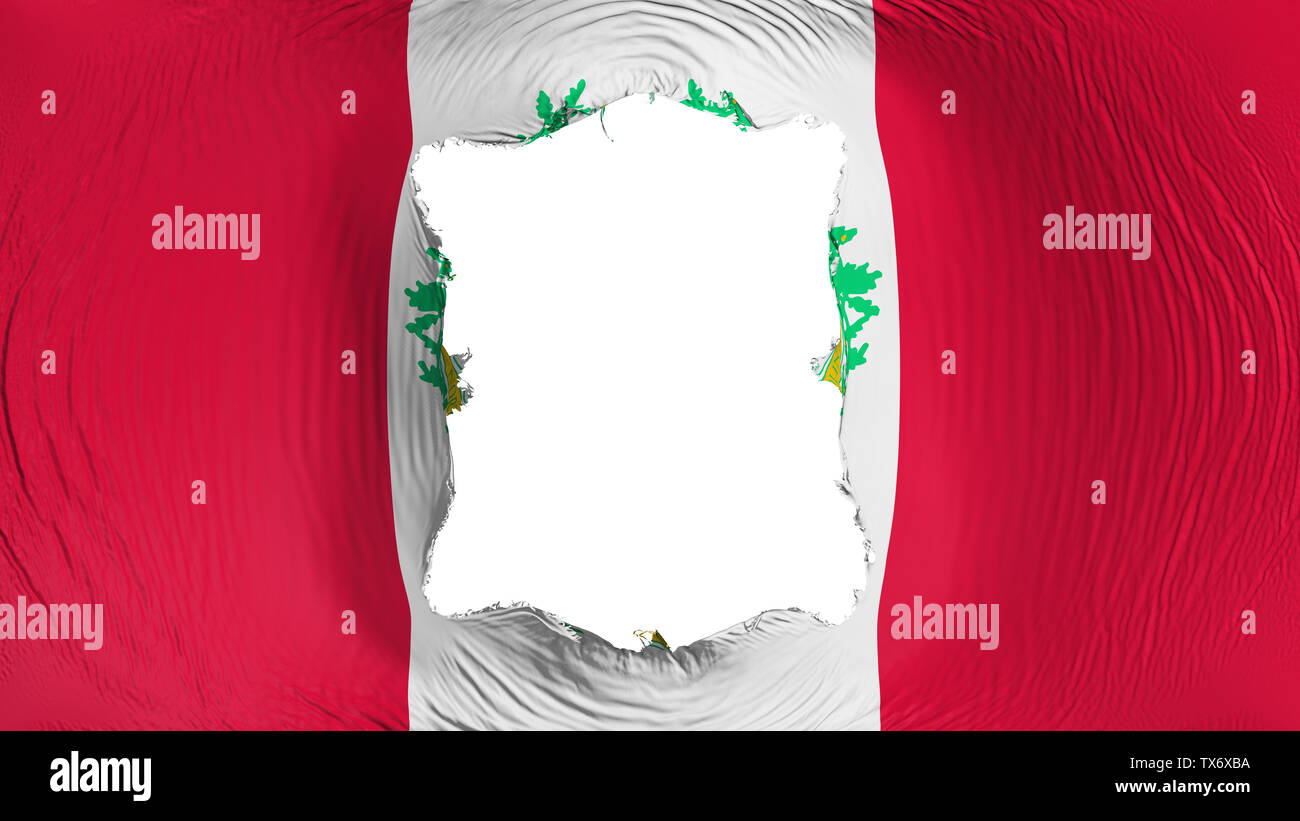 Square hole in the Raleigh capital city flag Stock Photo - Alamy