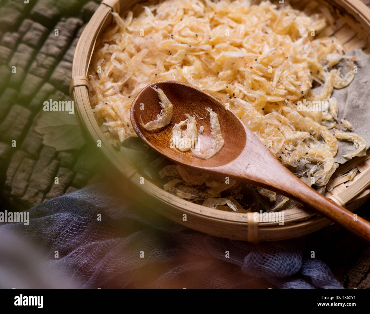 Seafood shrimp skin Stock Photo - Alamy