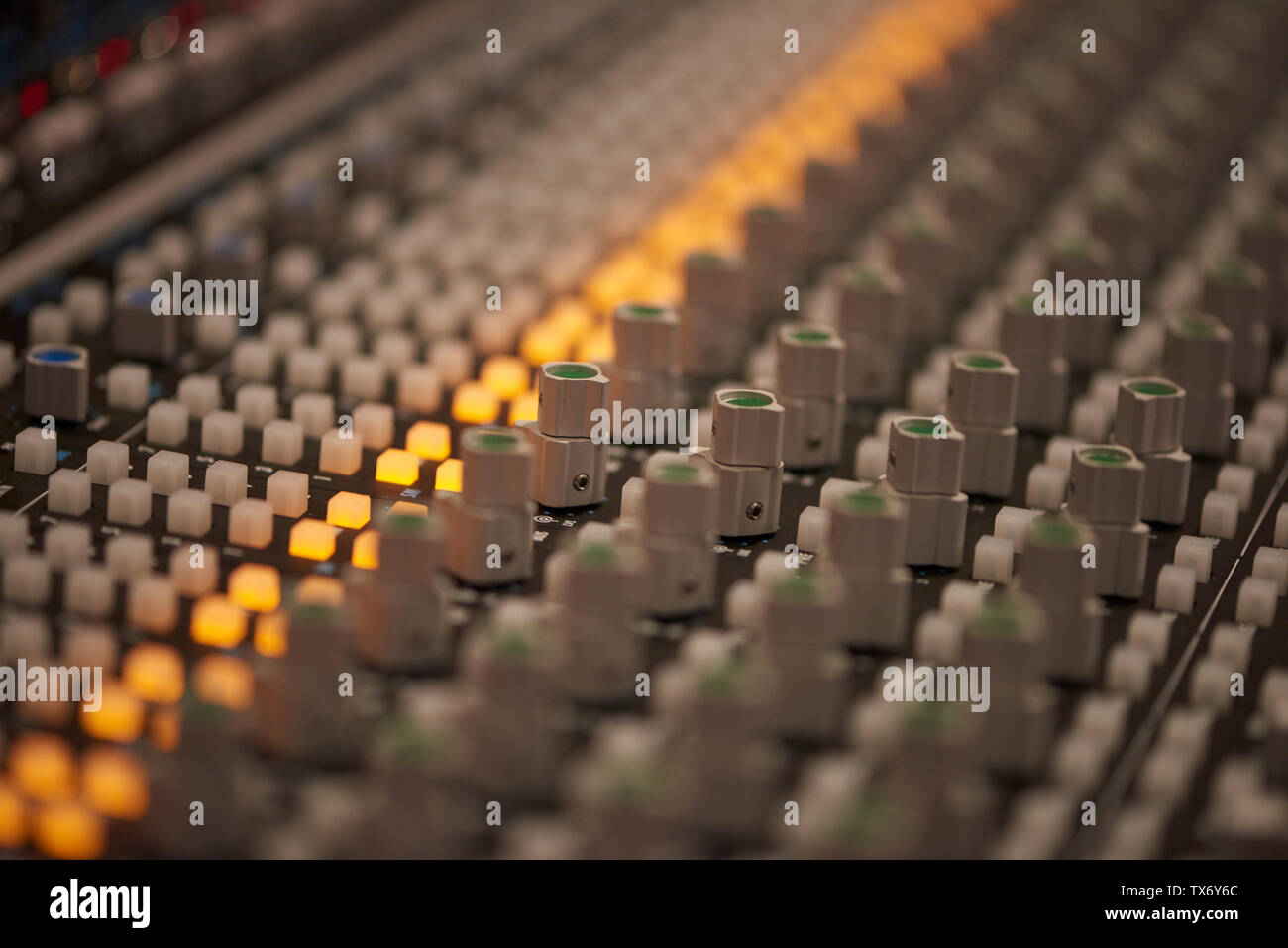 recording studio equipment Stock Photo - Alamy
