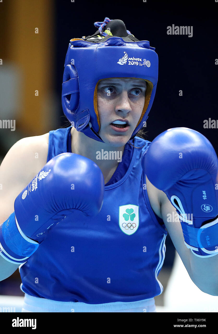 Womens featherweight boxing sport palace uruchie hi-res stock ...