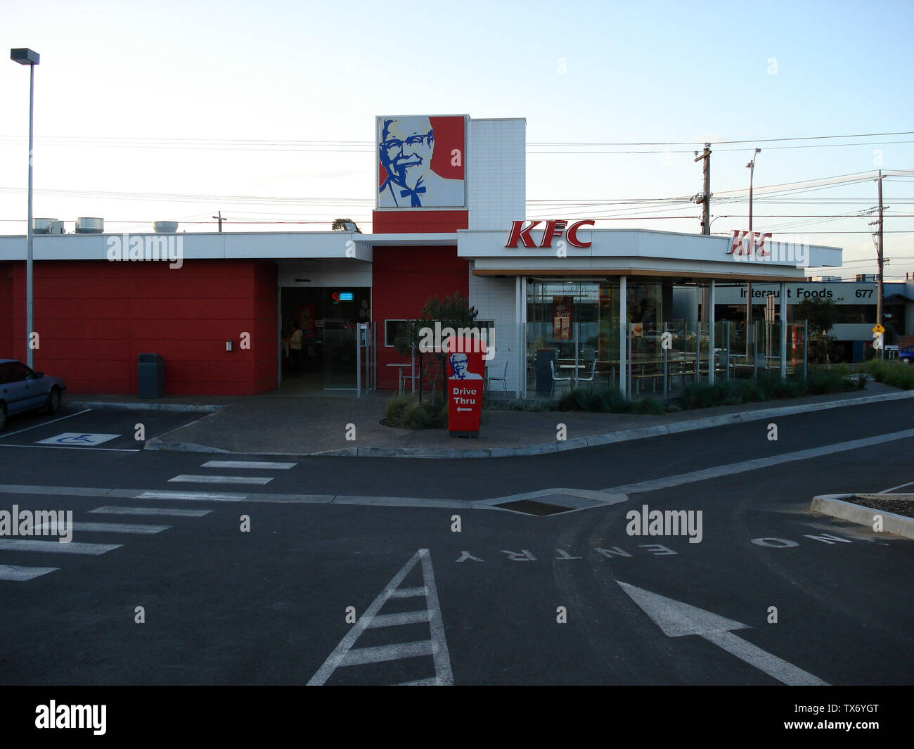 A kfc restaurant hi-res stock photography and images - Alamy
