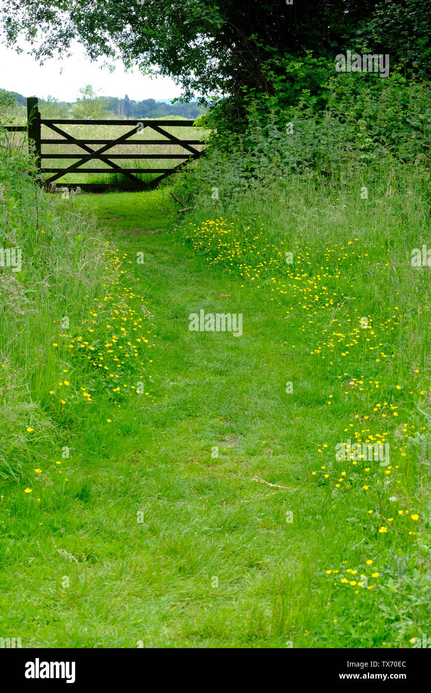 Five barred gate hi-res stock photography and images - Alamy