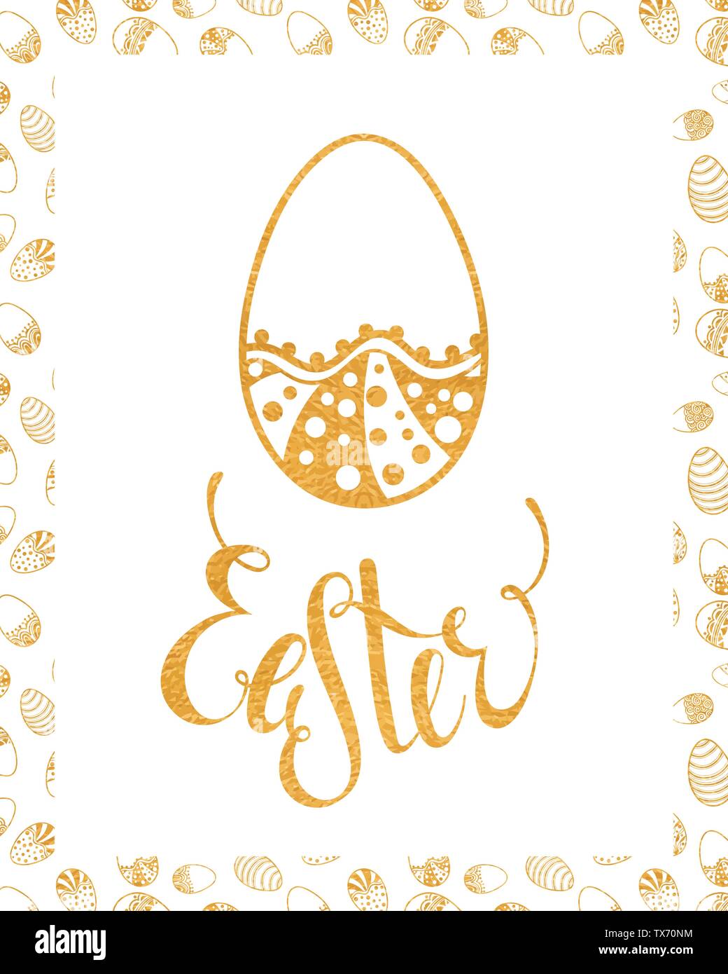 Easter egg design element Stock Vector Image & Art - Alamy