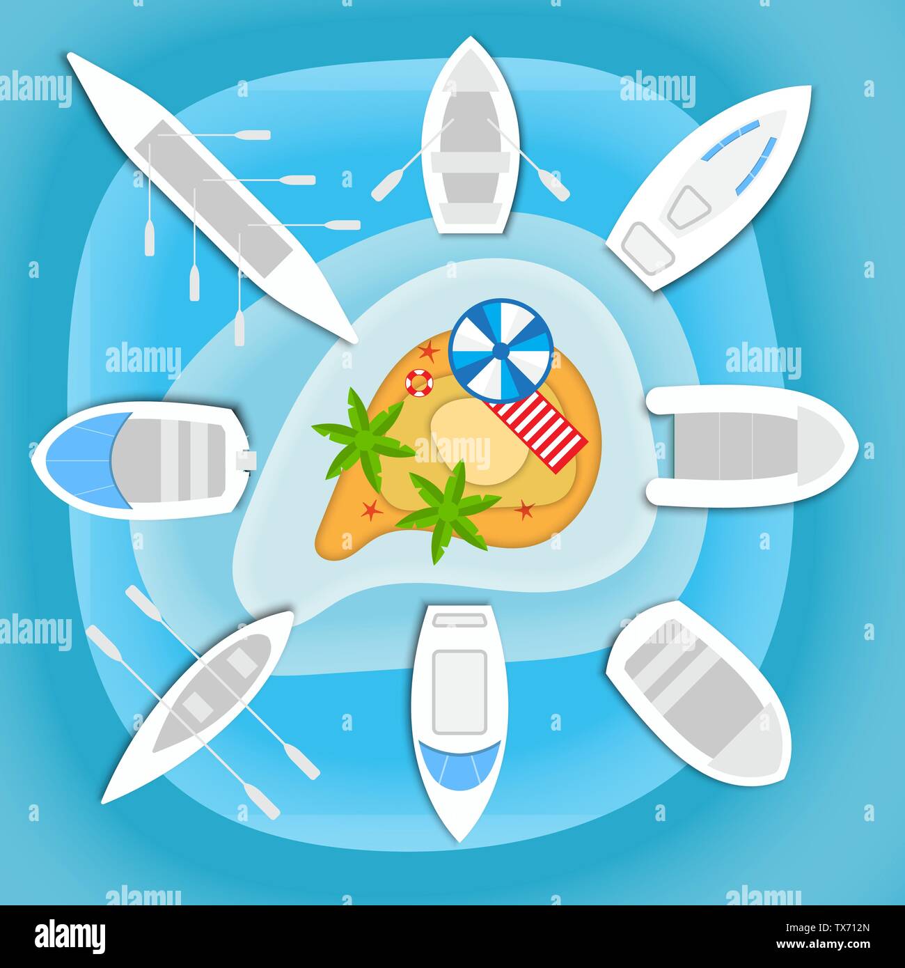 Boats yachts boating Stock Vector Images - Alamy