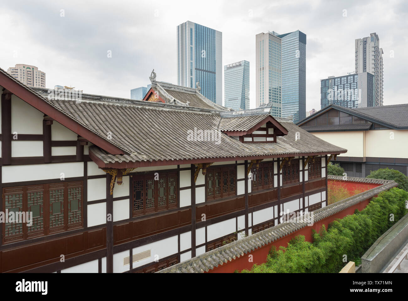 Modern architecture in Taikuri, Chengdu, Sichuan Stock Photo - Alamy