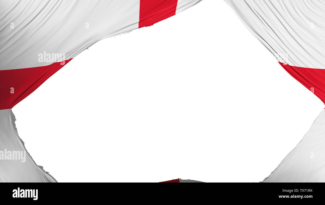 Divided England flag Stock Photo - Alamy