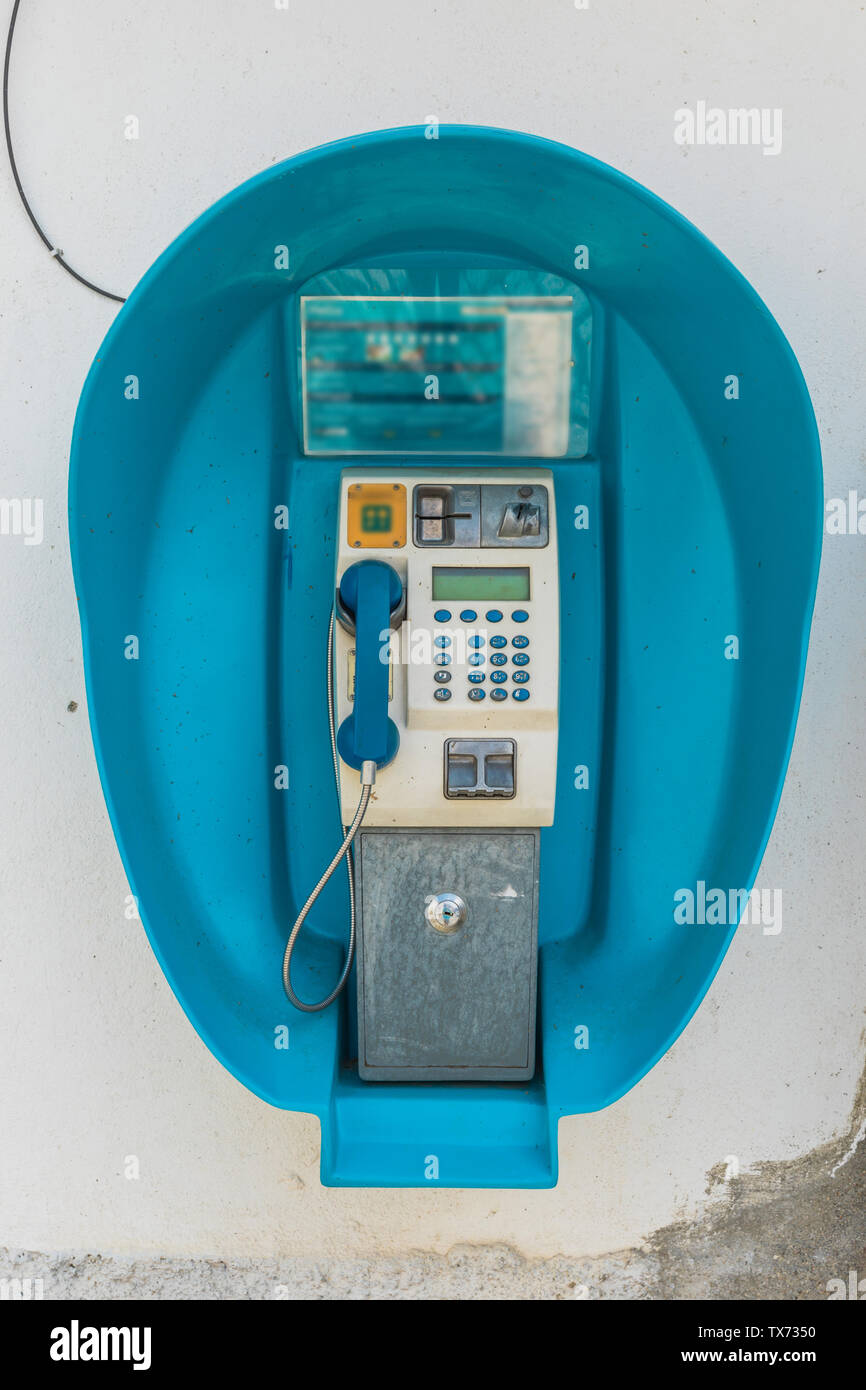 Inside telephone box hi-res stock photography and images - Alamy