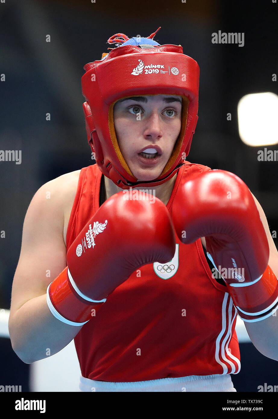 Womens welterweight boxing sport palace uruchie hi-res stock ...