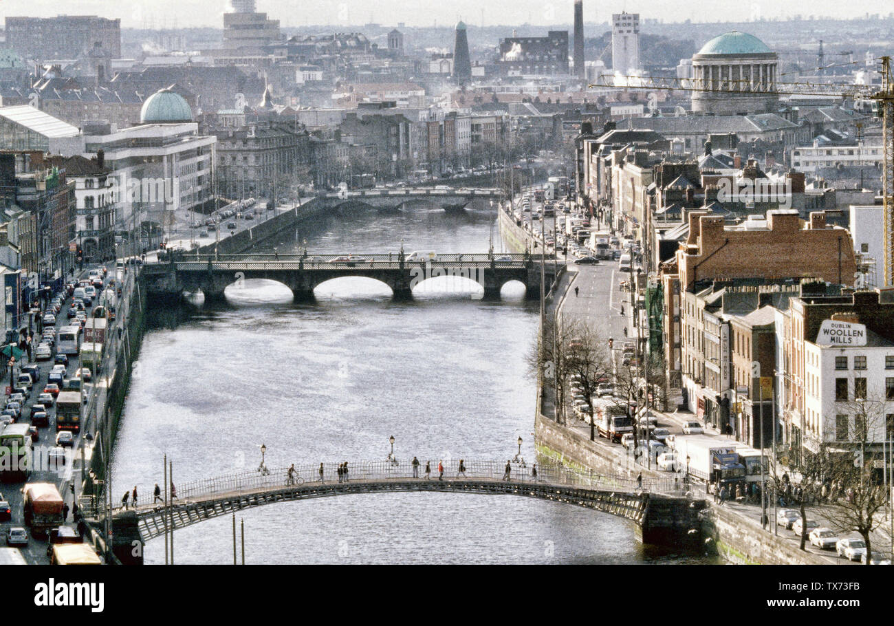 River Liffey Aerial High Resolution Stock Photography and Images - Alamy