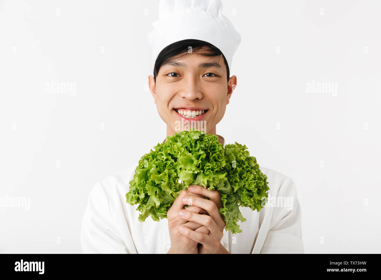 Cook uniform hi-res stock photography and images - Alamy