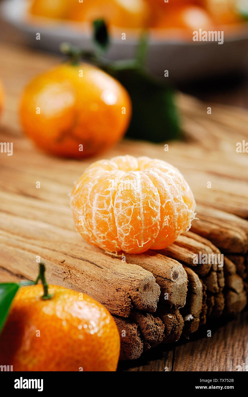 Sugar orange on an elm board Stock Photo - Alamy