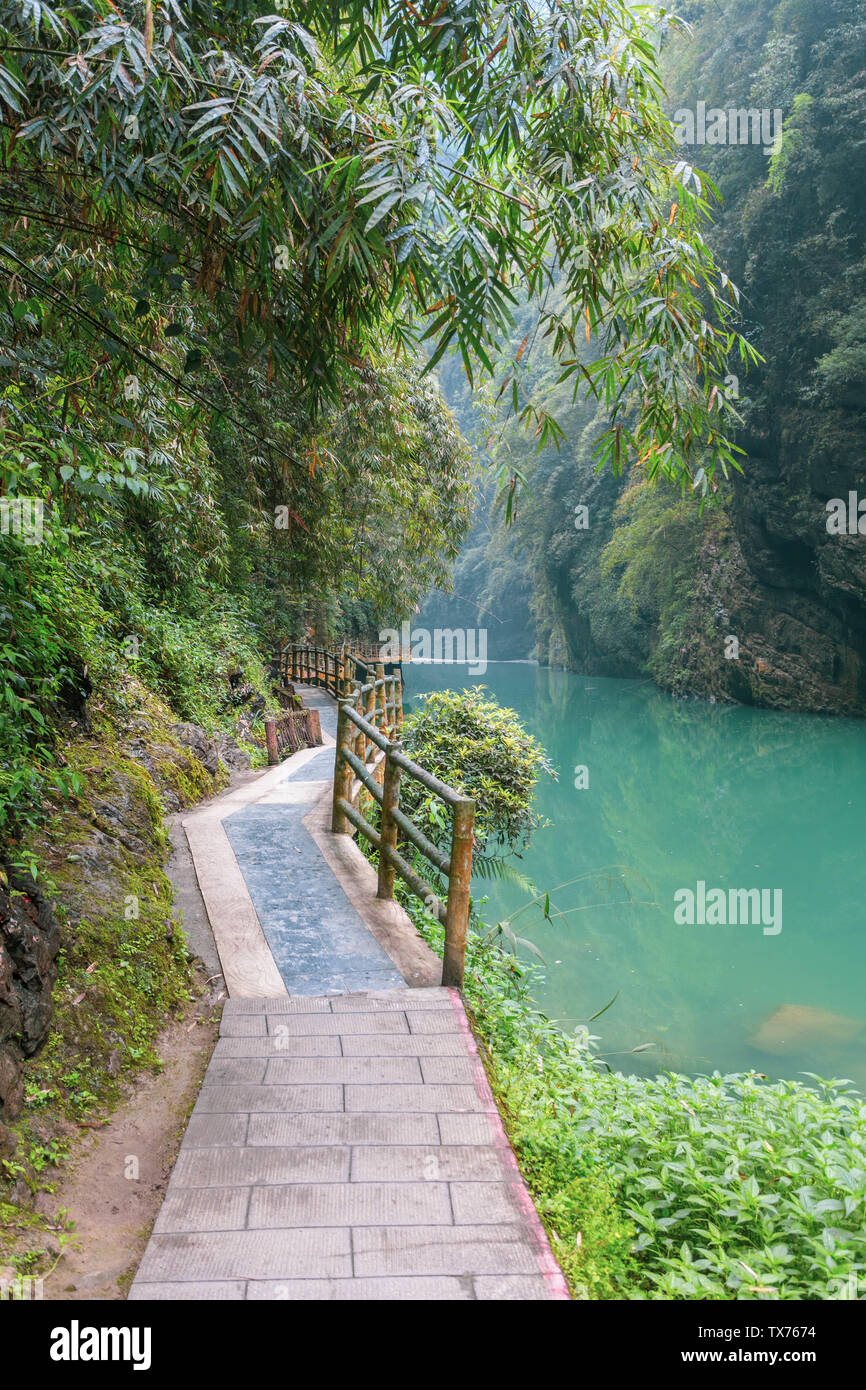 Pengshui Ai River Scenic Area Stock Photo - Alamy