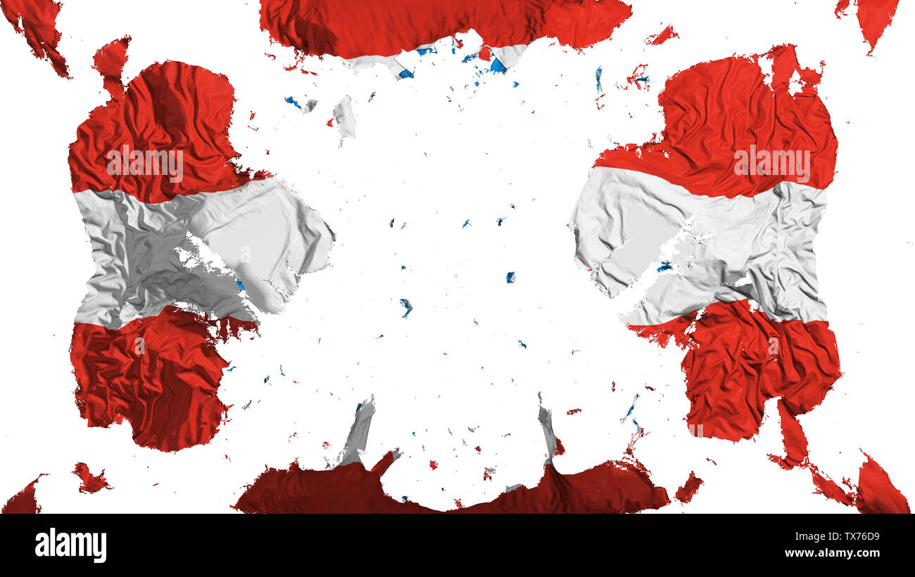 Scattered Asuncion flag Stock Photo - Alamy