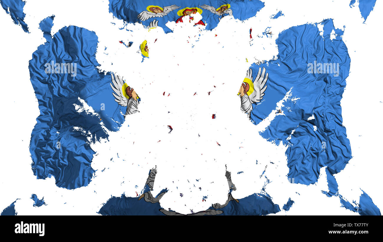 Scattered Minsk flag Stock Photo - Alamy