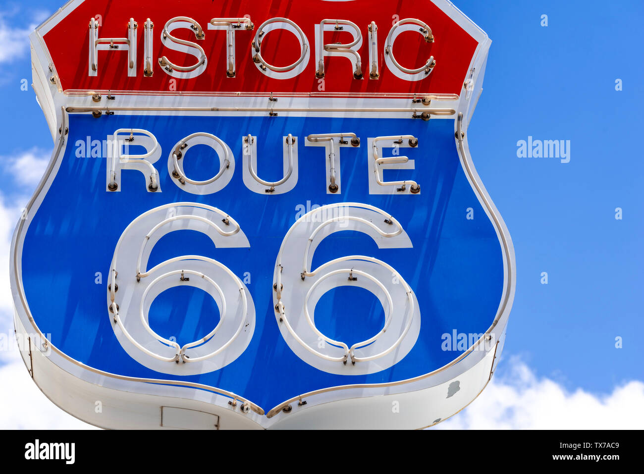 Route 66 Red Skye