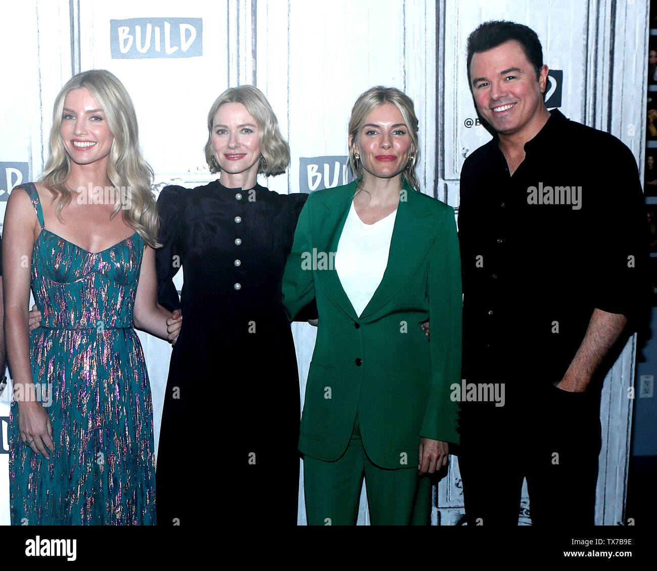 New York, USA. 24 June, 2019. Annabelle Wallis, Naomi Watts, Sienna ...