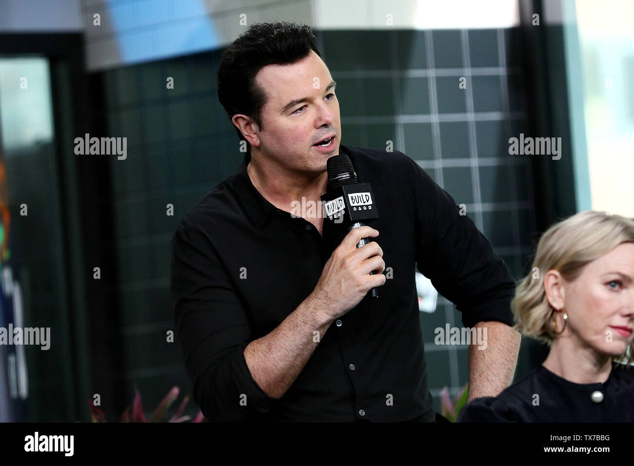 New York, USA. 24 June, 2019. Seth MacFarlane at the BUILD Speaker ...
