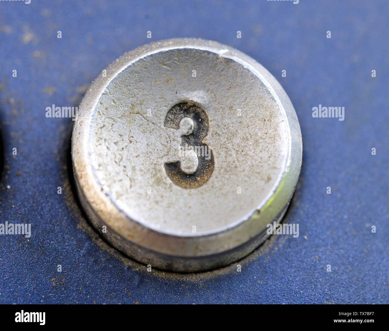 old public phone dirty buttons image Stock Photo - Alamy