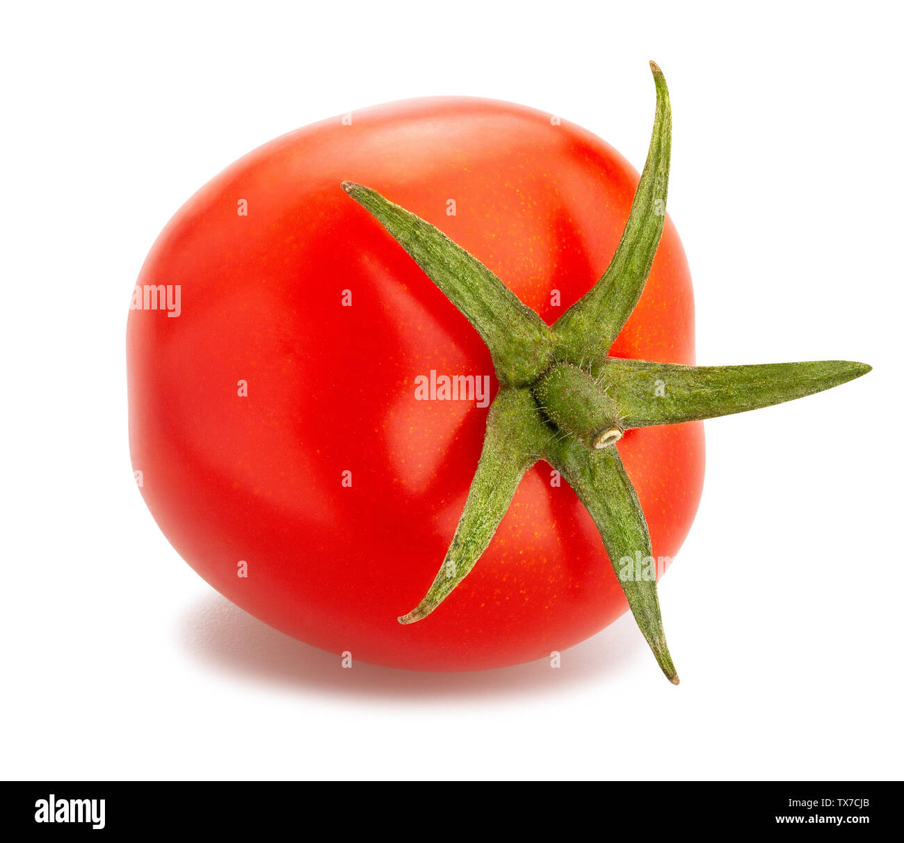 Fresh cocktail tomatoes on Cut Out Stock Images & Pictures - Alamy