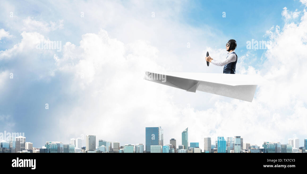 Megapolis skyscrapers aerial hi-res stock photography and images - Alamy