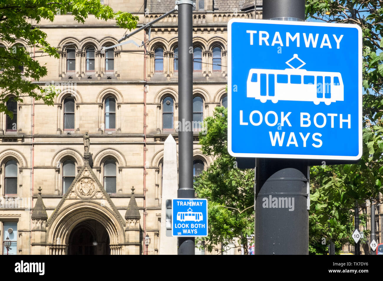 Manchester tramway system hi-res stock photography and images - Alamy