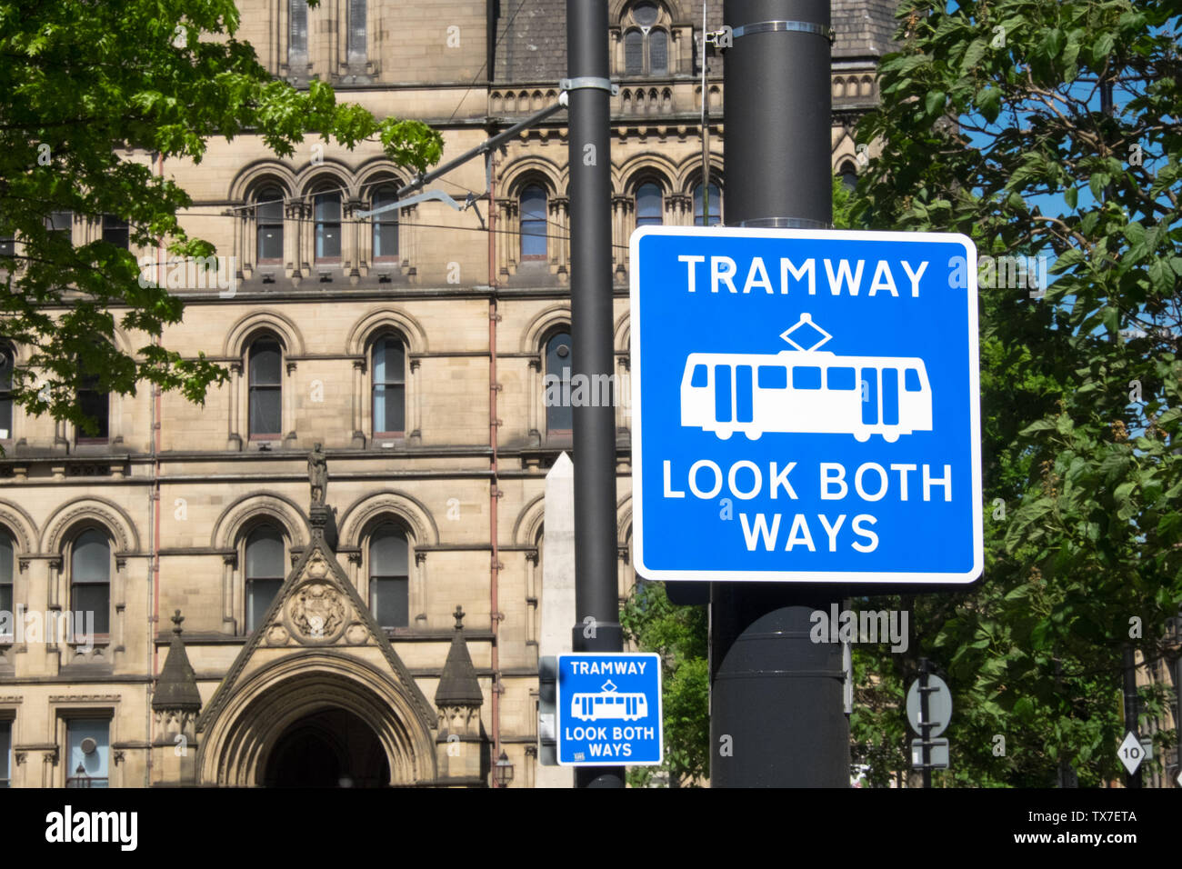 Manchester tramway system hi-res stock photography and images - Alamy