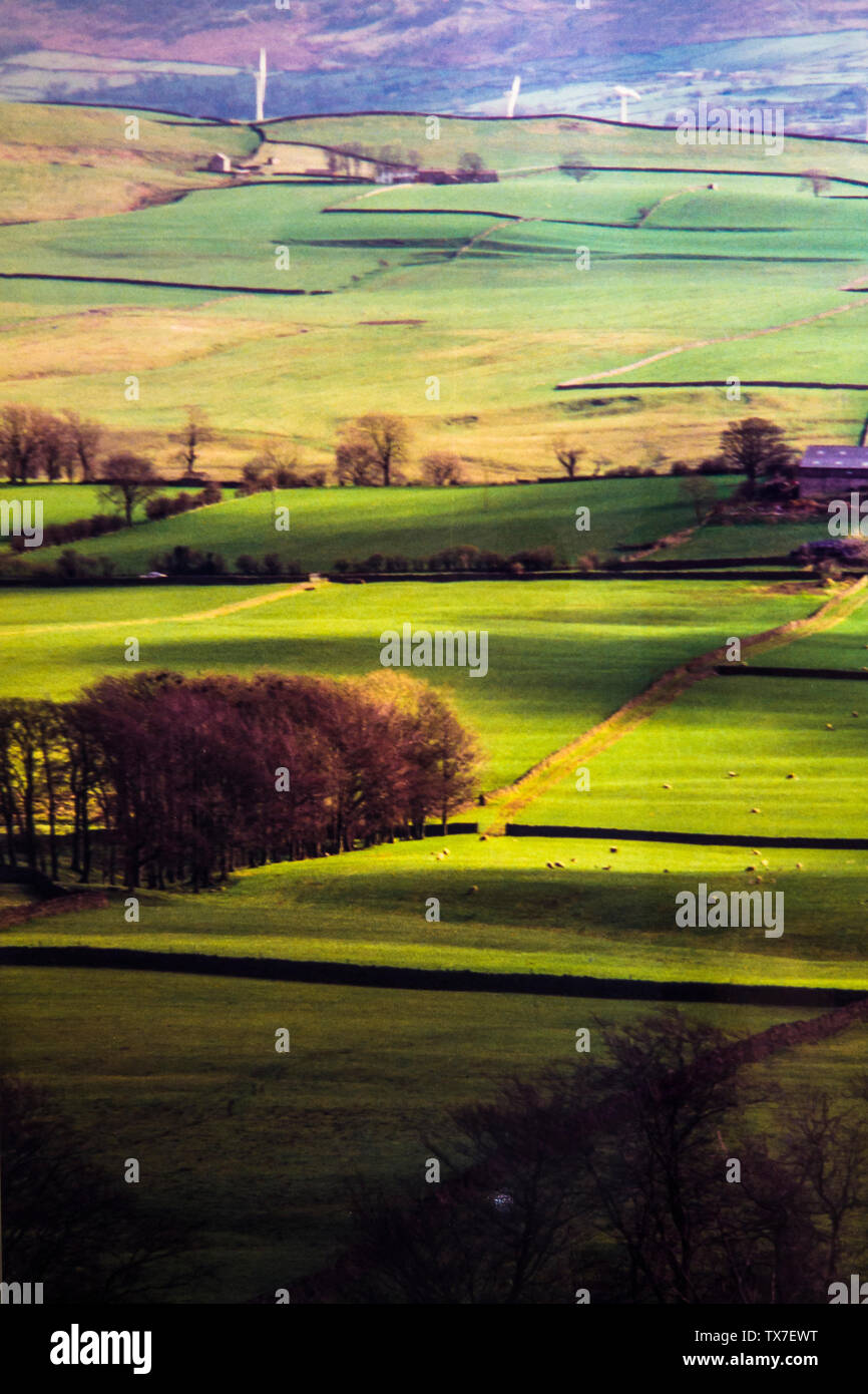 The pastoral landscape of England Stock Photo - Alamy