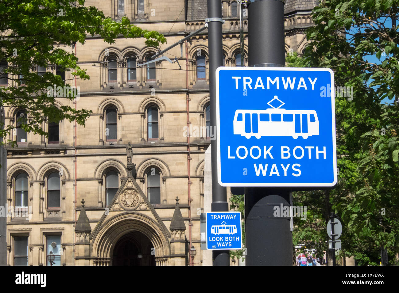 Manchester tramway system hi-res stock photography and images - Alamy