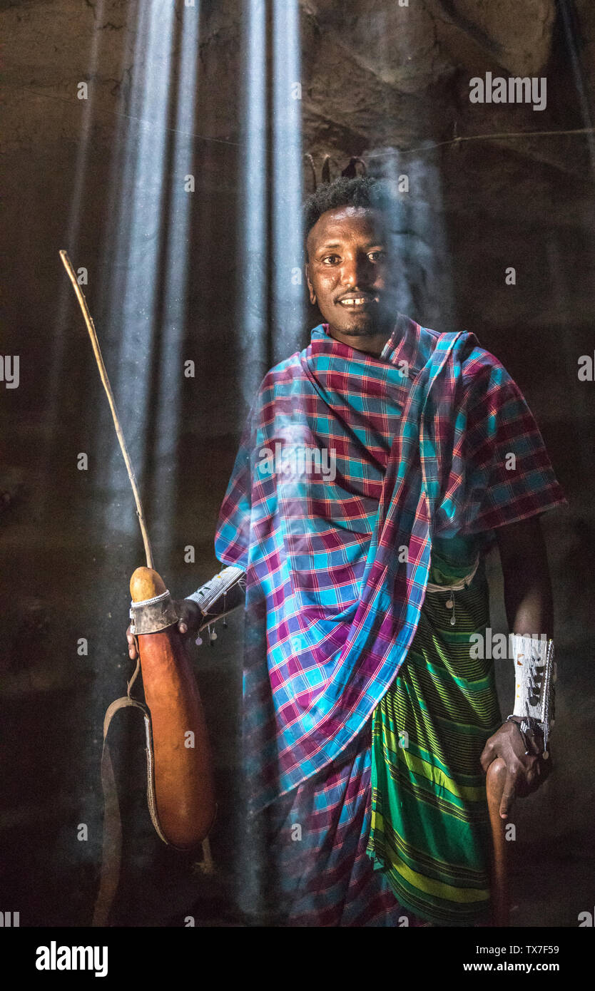 Inside african village home hi-res stock photography and images - Alamy
