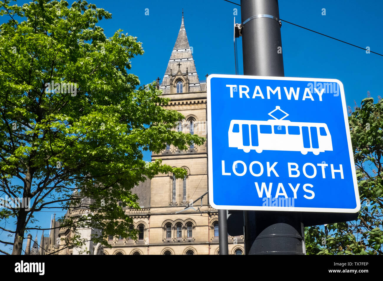 Manchester tramway system hi-res stock photography and images - Alamy