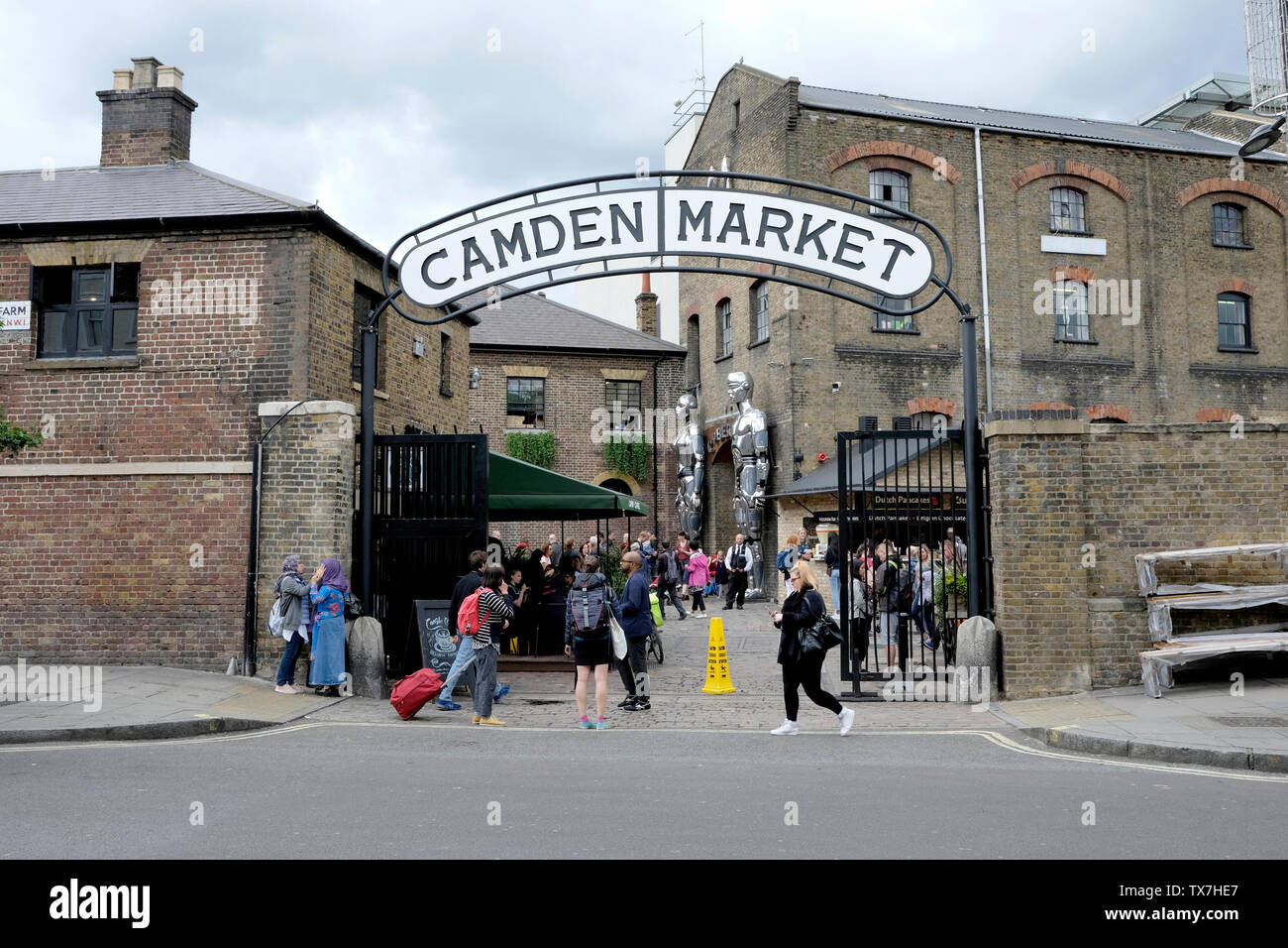 A general view of Stables market, Camden Town, London Stock Photo - Alamy
